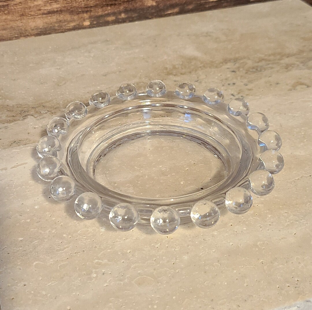 Vintage Imperial CANDLEWICK Nesting Ashtray/coaster - Etsy