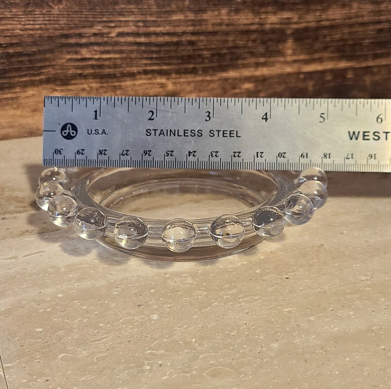 Vintage Imperial CANDLEWICK Nesting Ashtray/coaster - Etsy