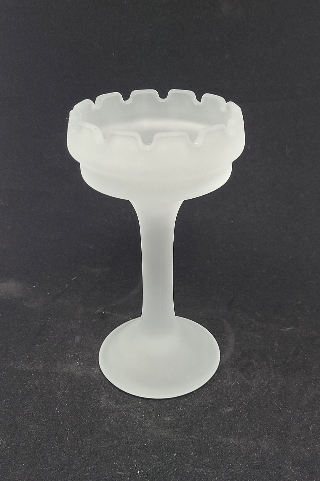 Vintage Partylite CLAIRMONT Frosted Fairy Lamp Base - (missing Shade ...