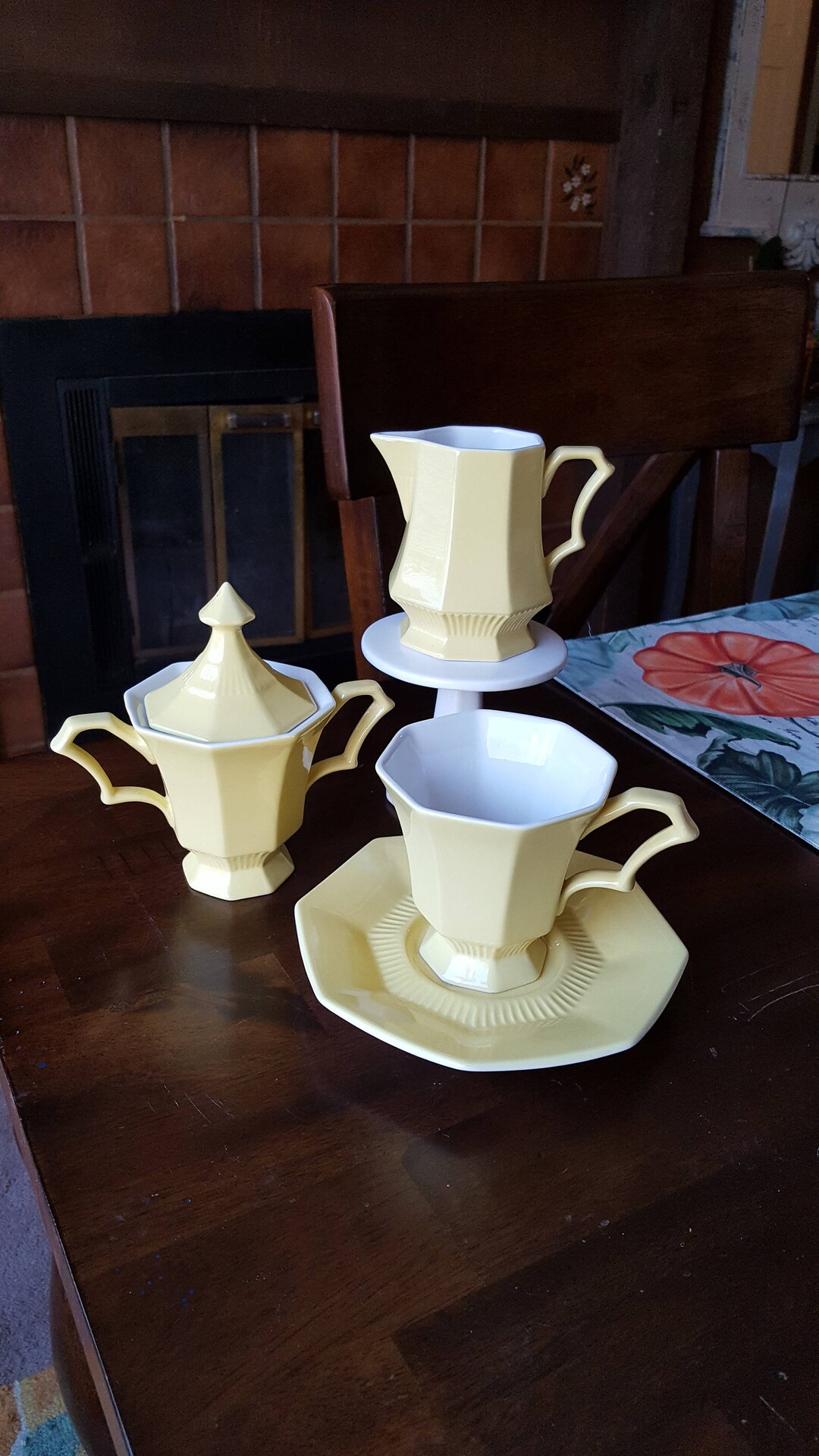 1980's Nikko Daffodil CLASSIC COLLECTION Creamer/sugar Bowl/cup ...