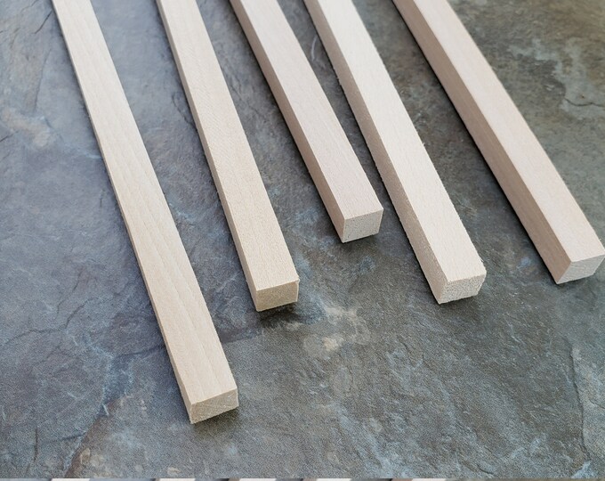 Dollhouse Miniature Wood Beams Posts 3/8 X 3/8 X 18 Long - Etsy