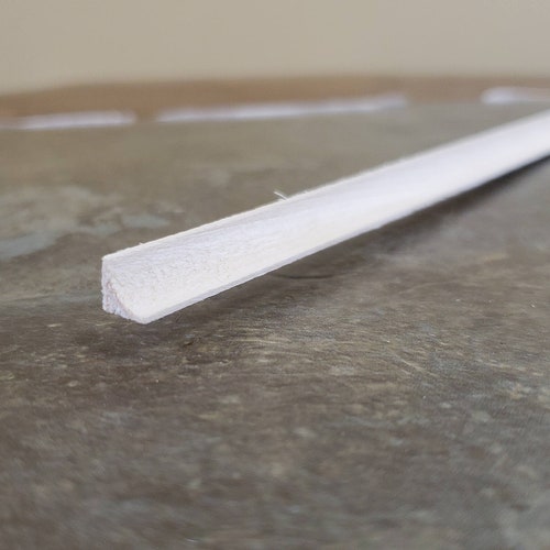 Miniature Cove Molding Trim Wood Strip 1/8 X 18 - Etsy
