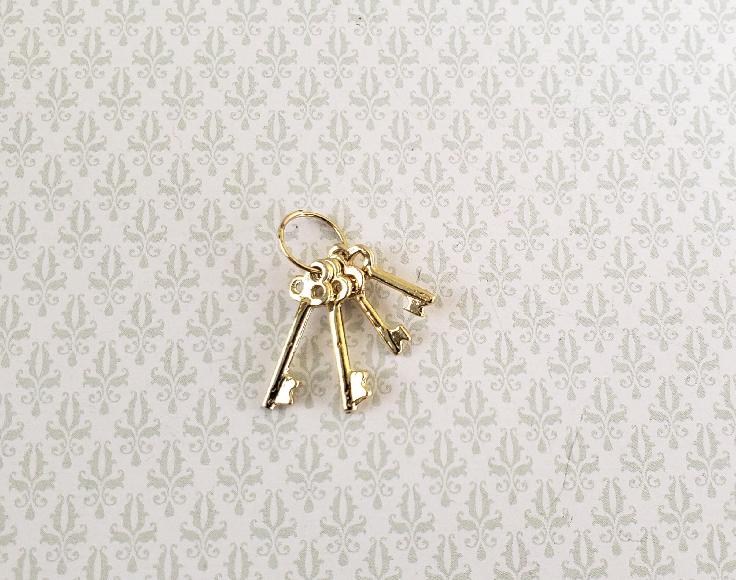 Dollhouse 4 Key Ring Set Vintage Style Large Will Work With - Etsy