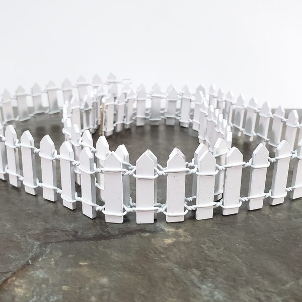 White Picket Fence - Etsy