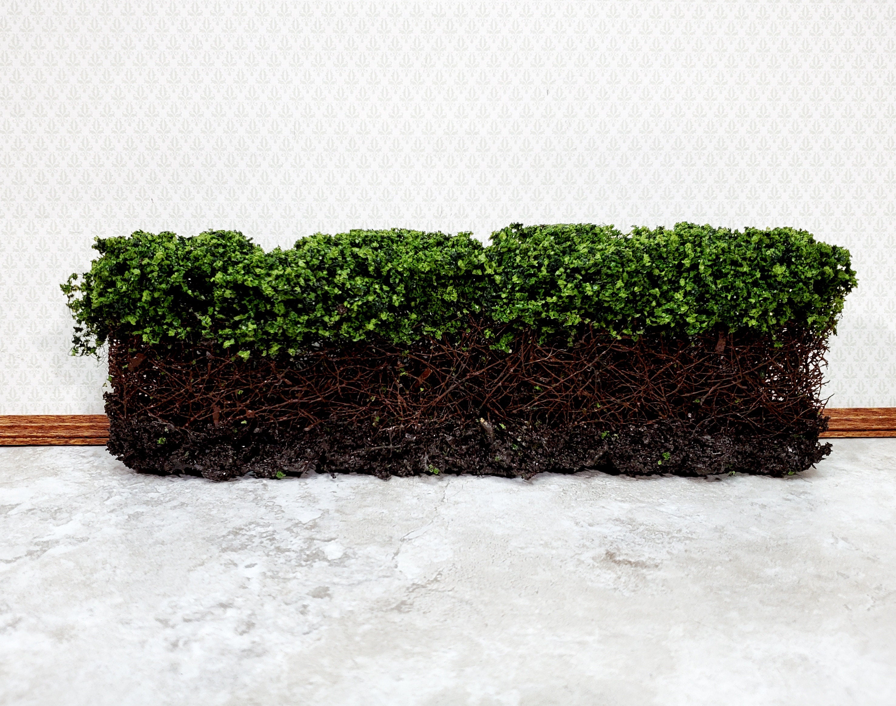 Dollhouse Dark Green Train Grass - Etsy