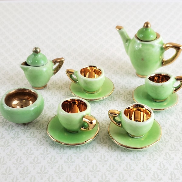Miniature Tea Set - Etsy