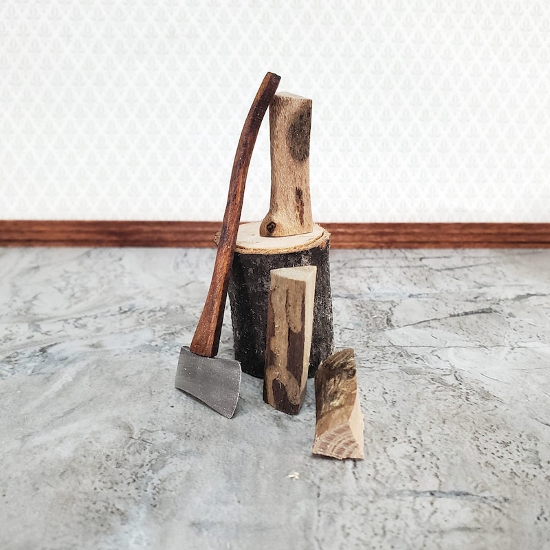 1/12 Scale Dollhouse Axe - Etsy