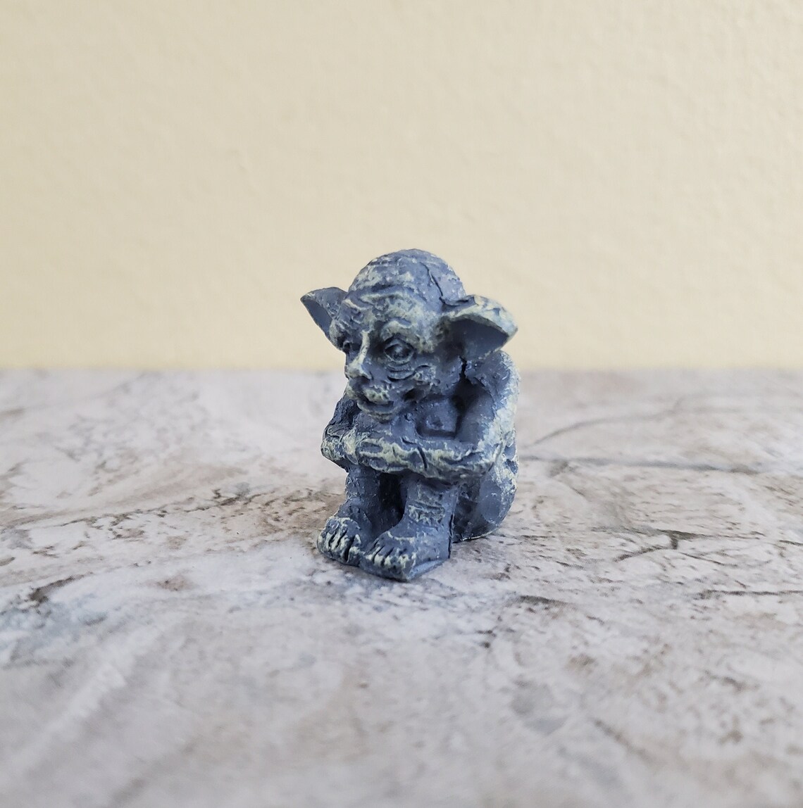 Dollhouse Sitting Gargoyle Goblin for Garden Large 1:12 Scale - Etsy