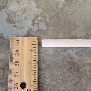 Dollhouse Miniature Cove Molding Trim Wood Strip 1/4 X 18 Long 1:12 ...