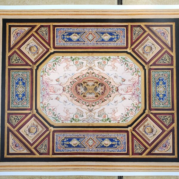 Ceiling Mural - Etsy