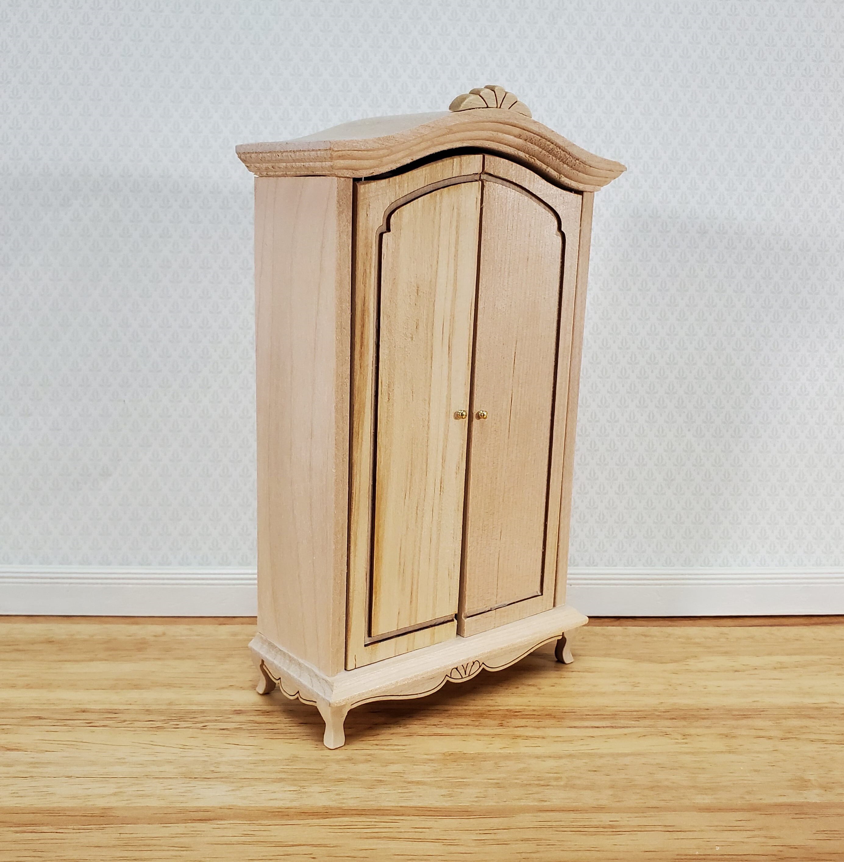Dollhouse Wardrobe Armoire Closet 1:12 Scale Miniature - Etsy