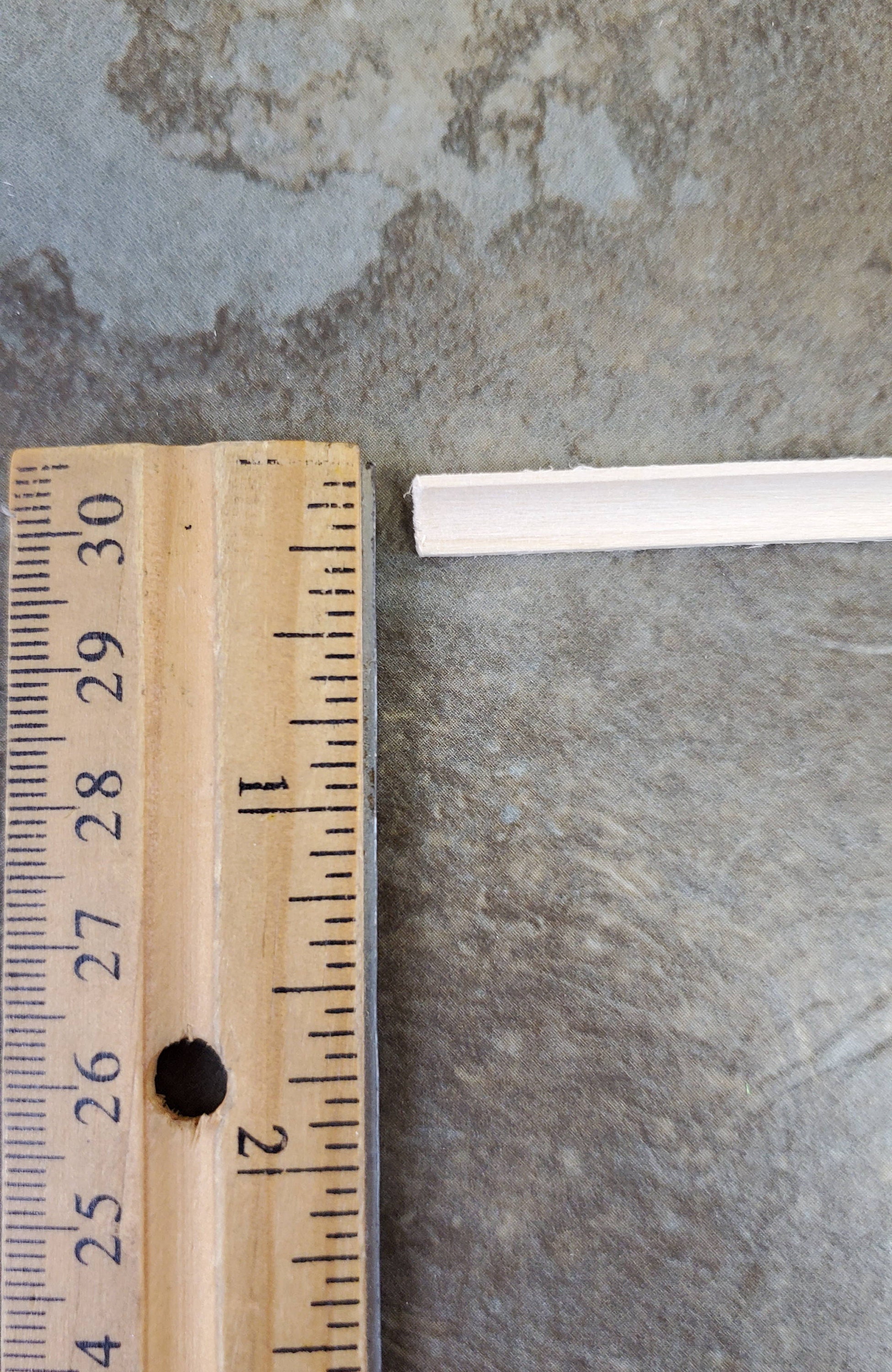 Dollhouse Miniature Cove Molding Trim Wood Strip 3/16 x | Etsy