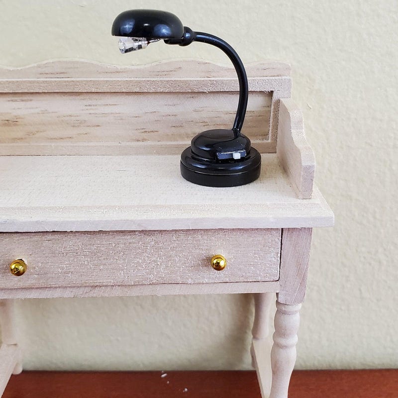 1/12 Scale Desk Lamp - Etsy
