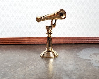 Dollhouse Miniature Telescope Miniature Decor Tiny Telescope 1:12 ...