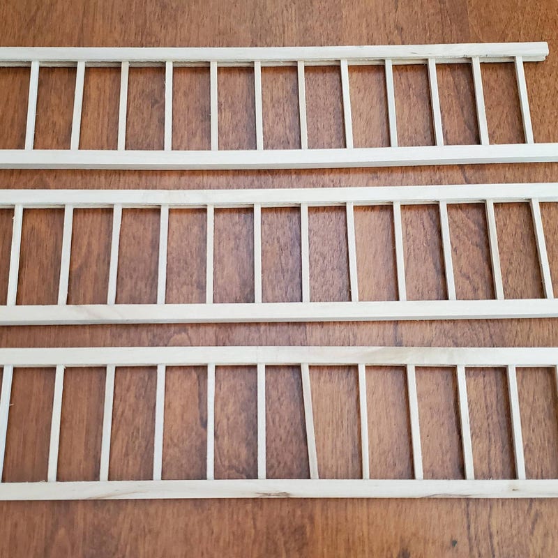 1/12 Scale Porch Railing - Etsy