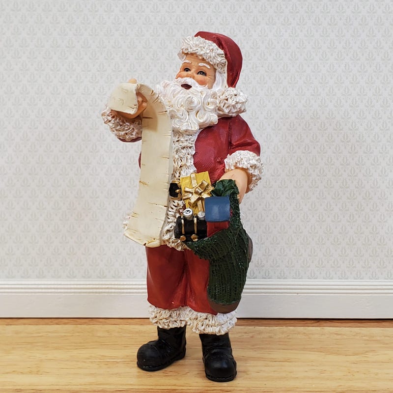 Miniature Santa - Etsy