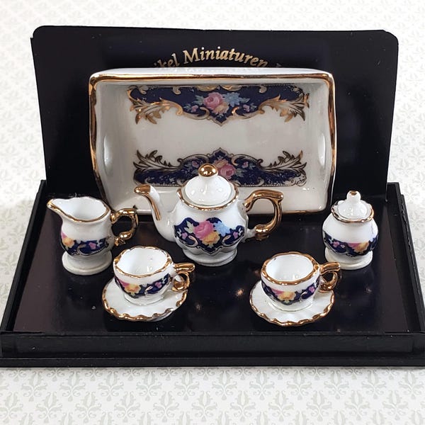 Dollhouse Tea Set - Etsy