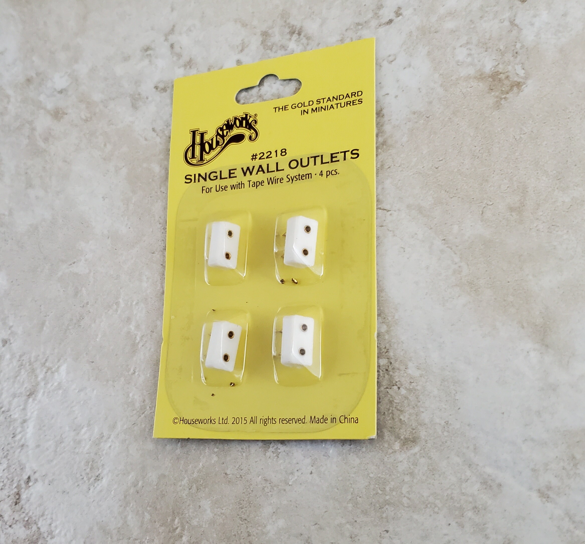 Dollhouse Miniature Outlet Wall Receptacle for 12 Volt Tape - Etsy