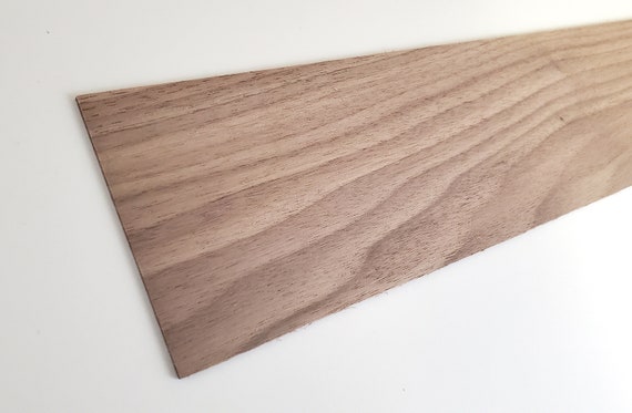 Walnut Wood Sheet Plank Thin 1/32 x 3 x 12 | Etsy