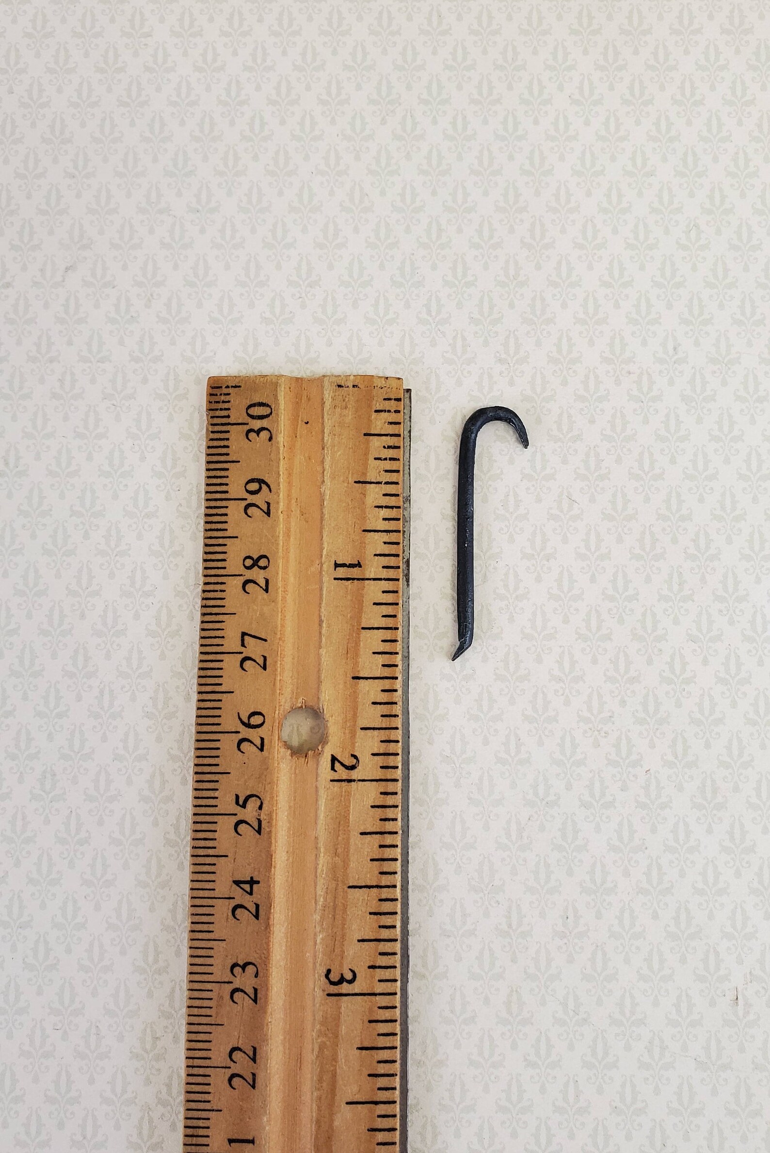 Dollhouse Miniature Crowbar 1:12 Scale Tool Painted Metal 1 | Etsy
