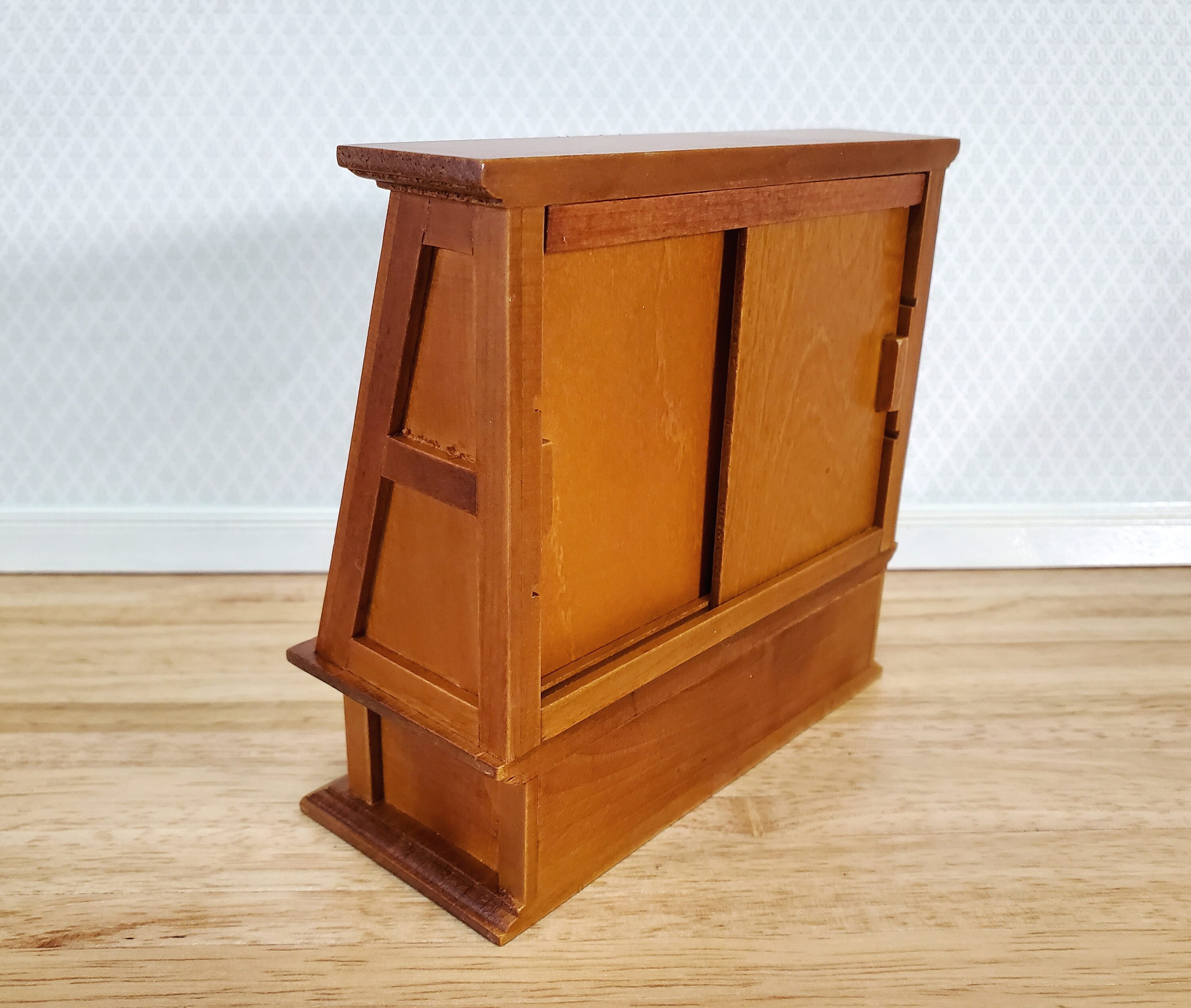 Dollhouse Miniature Tall Display Counter Cabinet for Bakery or | Etsy