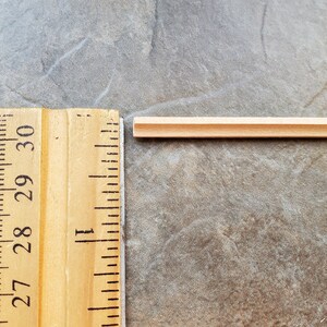 Miniature Cove Molding Trim Wood Strip 1/8 X 18 Long for Dollhouse ...