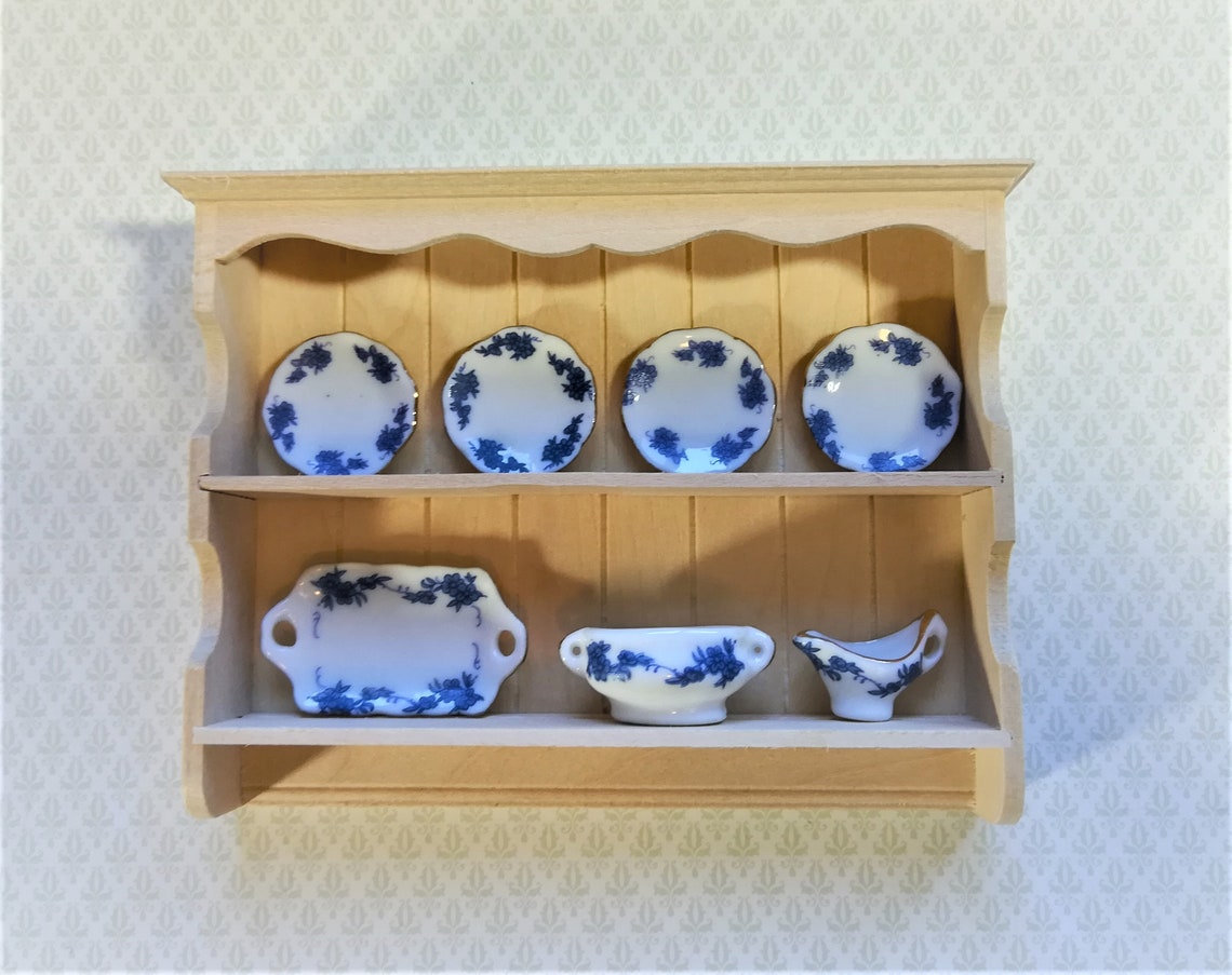 Dollhouse Miniature Display Shelf Large Hanging 1:12 Scale | Etsy
