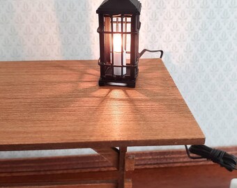 Dollhouse Picture Light Gold Brass 12 Volt With Plug 1:12 Scale ...