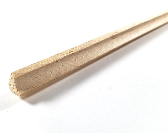 Miniature Cove Molding Trim Wood Strip 1/4" X 18" Scale Model Building ...