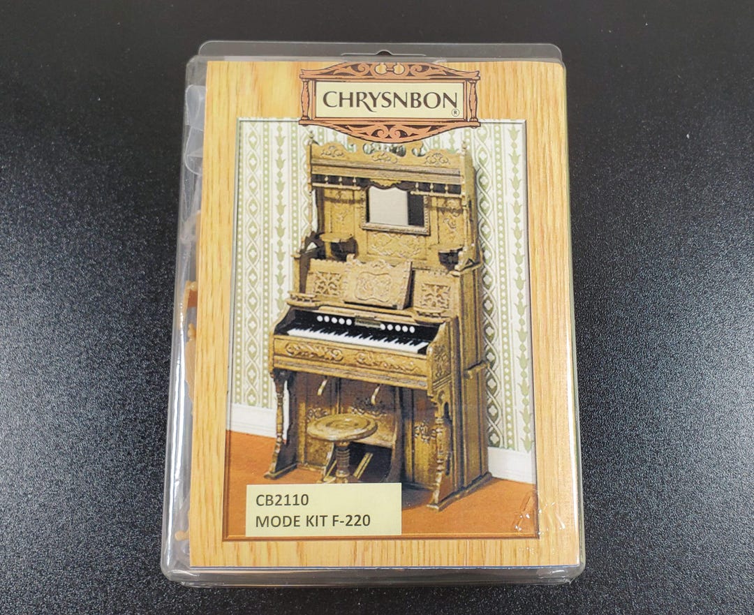Dollhouse Chrysnbon Pump Organ KIT With Seat Plastic 1:12 Scale ...