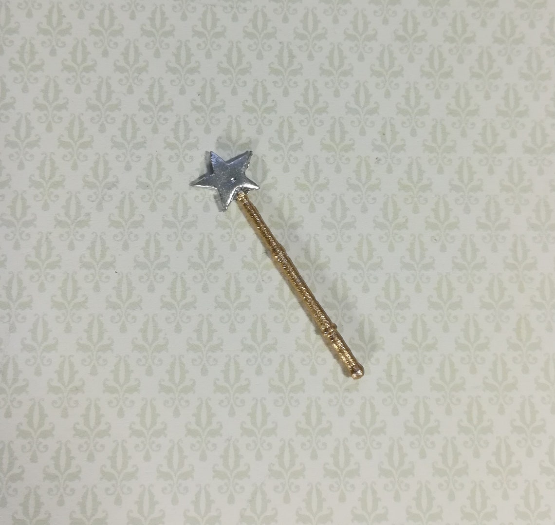 Dollhouse Miniature Magic Fairy Wand With Silver Star 1:12 - Etsy