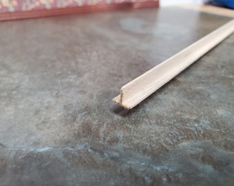 Miniature Cove Molding Trim Wood Strip 5/16 X 18 Long Scale Model ...