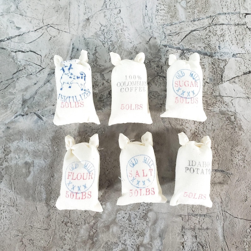 1/12 Scale Sacks - Etsy UK