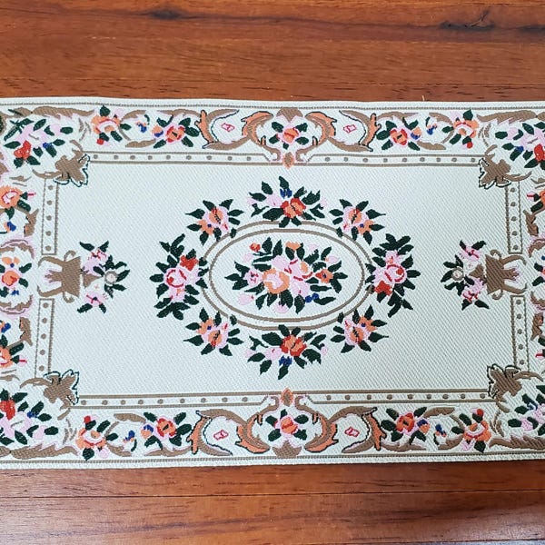 Pink Dollhouse Rug - Etsy