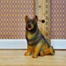 Dollhouse Dog German Shepherd Sitting Large 1:12 Scale Miniature Animal ...