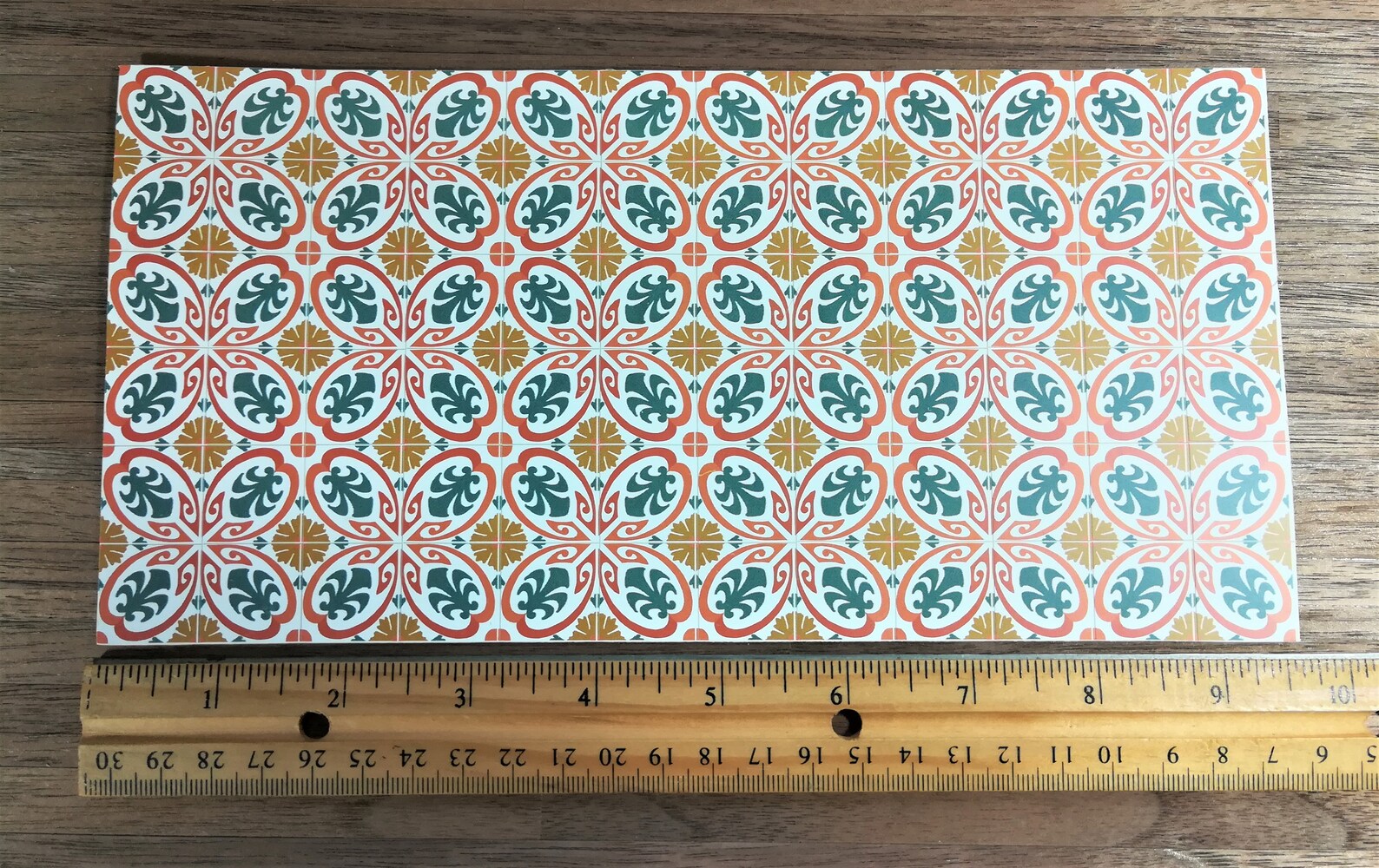 Dollhouse Miniature Tile Flooring Sheet Victorian Art Nouveau - Etsy