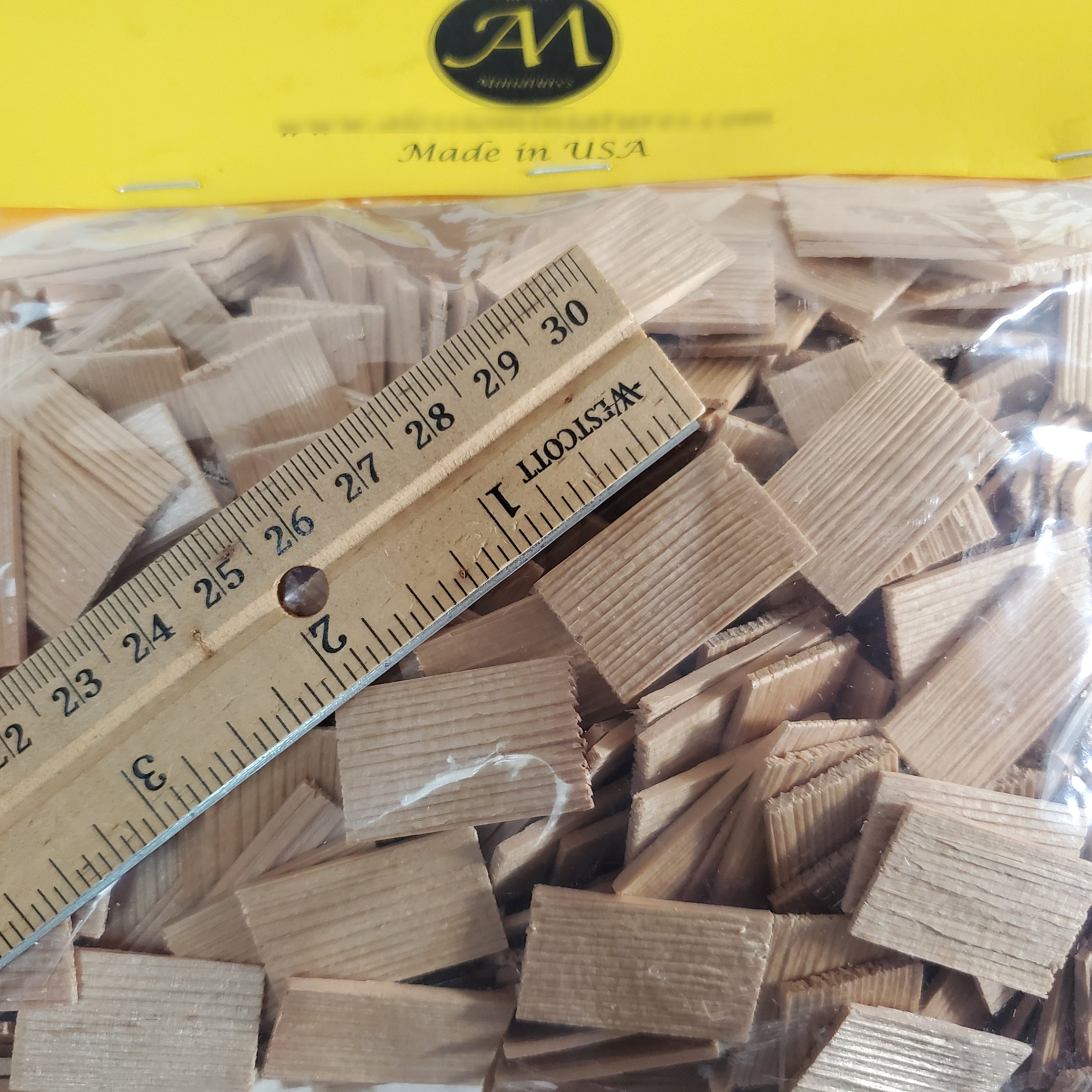 Dollhouse Miniature Shingles Cedar Wood Square 1:12 Scale 500 - Etsy