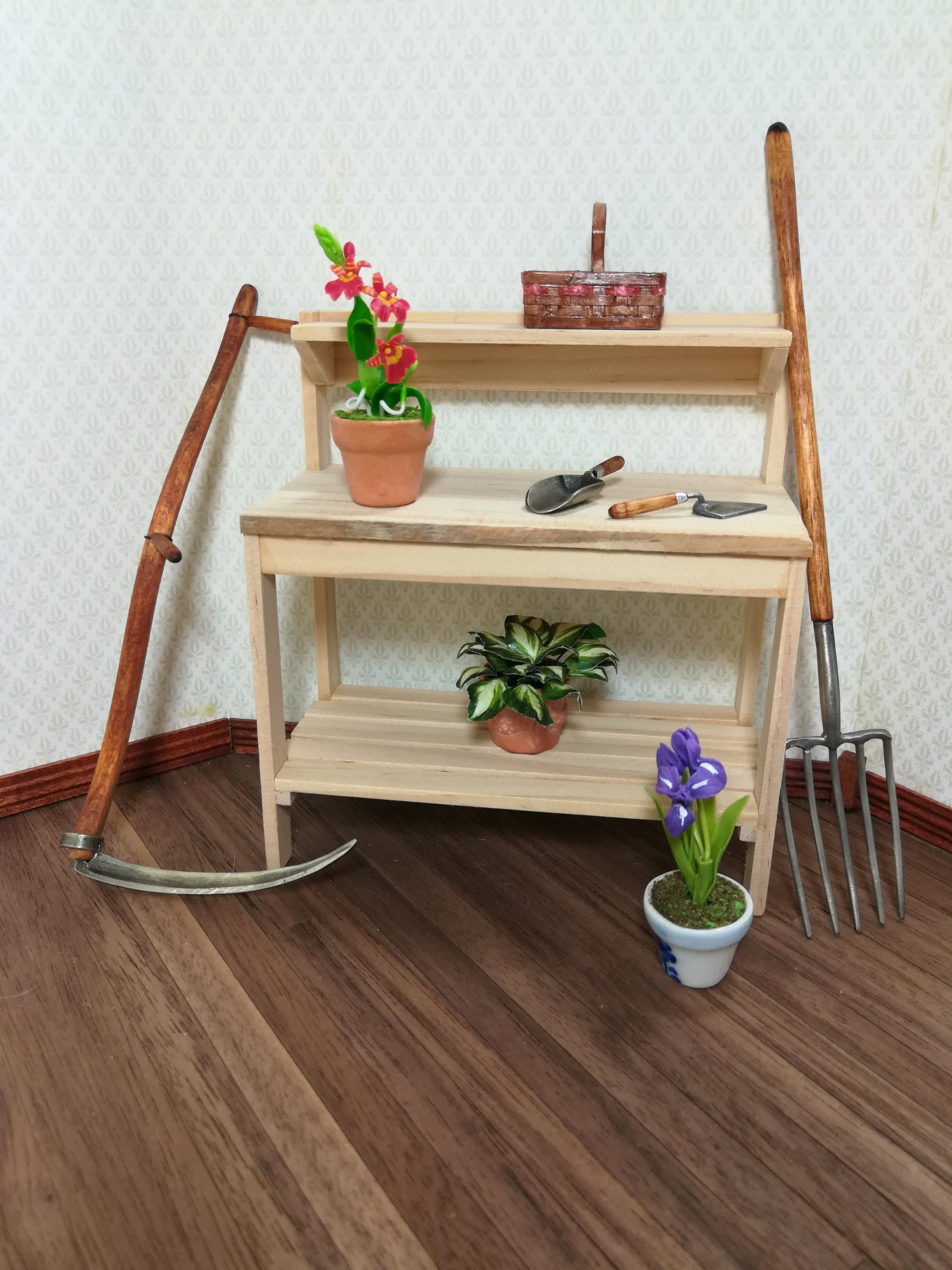 Dollhouse Miniature Large Scythe Sir Thomas Thumb 1:12 Scale - Etsy