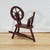 Dollhouse Rocking Horse Toy Light Oak Finish 1:12 Scale Miniature Wood ...
