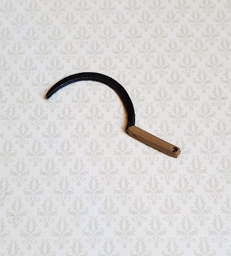 Dollhouse Miniature Sickle Reaping Hook Farm Harvesting Tool | Etsy
