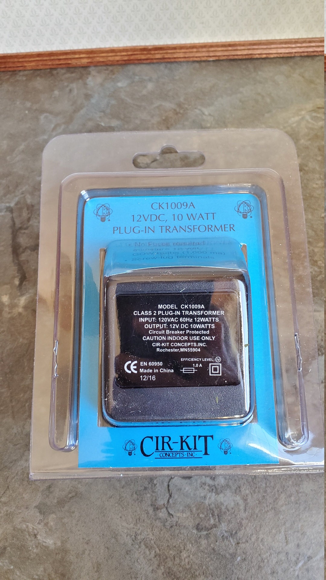 Dollhouse Miniature Transformer Cir-kit 10 Watt for Wiring 16 Bulb ...