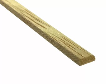 Miniature Cove Molding Trim Wood Strip 5/16 X 18 Long Scale Model ...