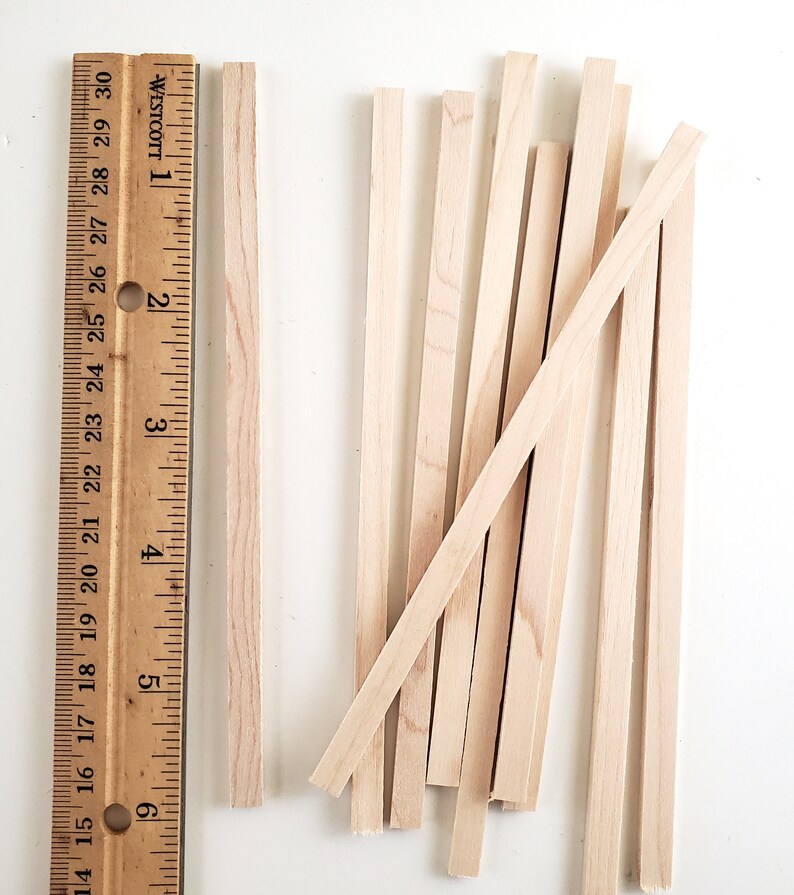 Maple Wood Strips 10 Pieces 1/8 X 1/4 X 6 Long - Etsy UK
