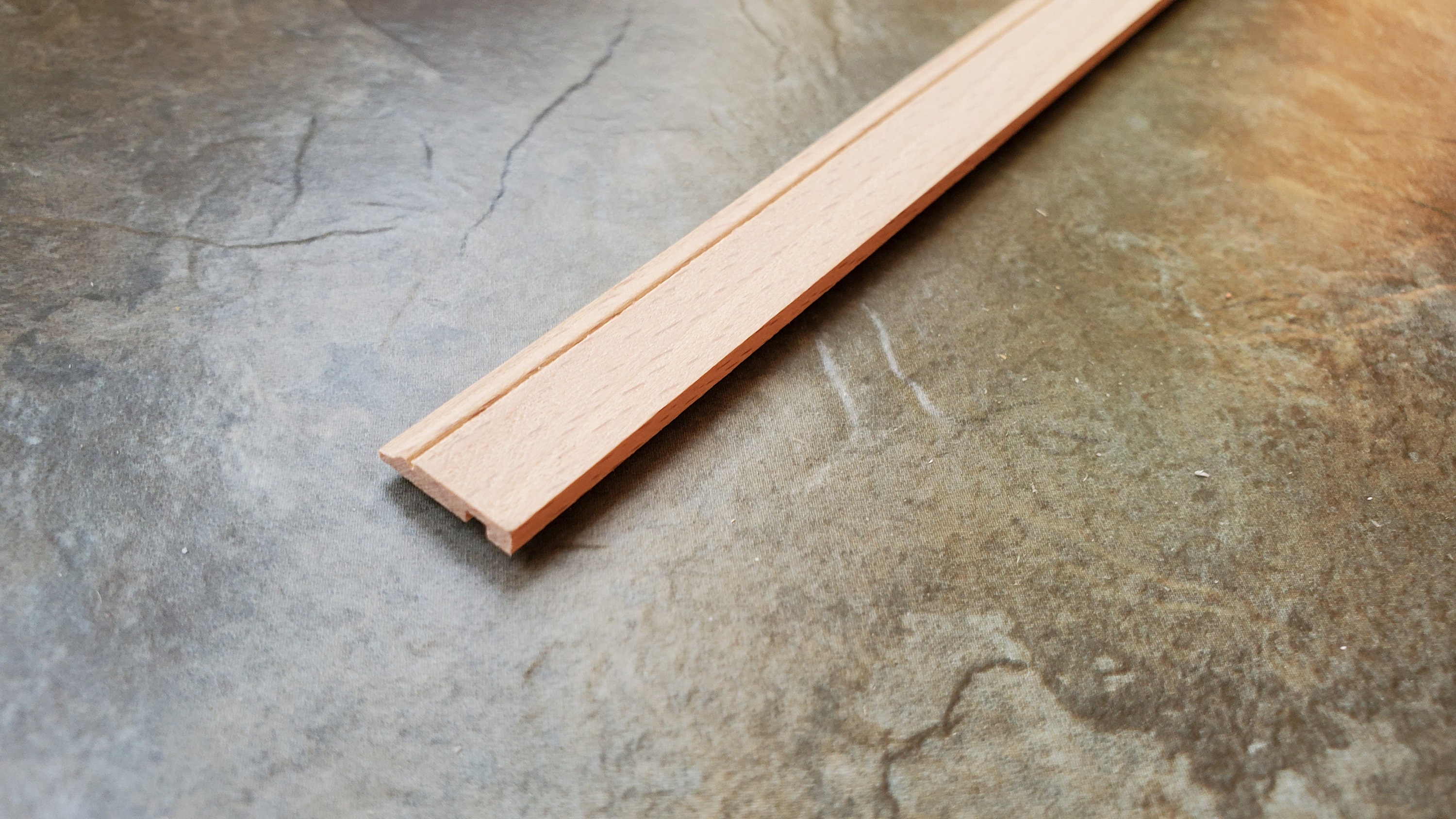Dollhouse Baseboard Trim or Molding W/ Wire Channel 1/2 - Etsy