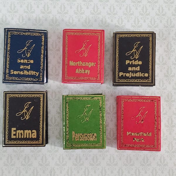 Miniature Books - Etsy