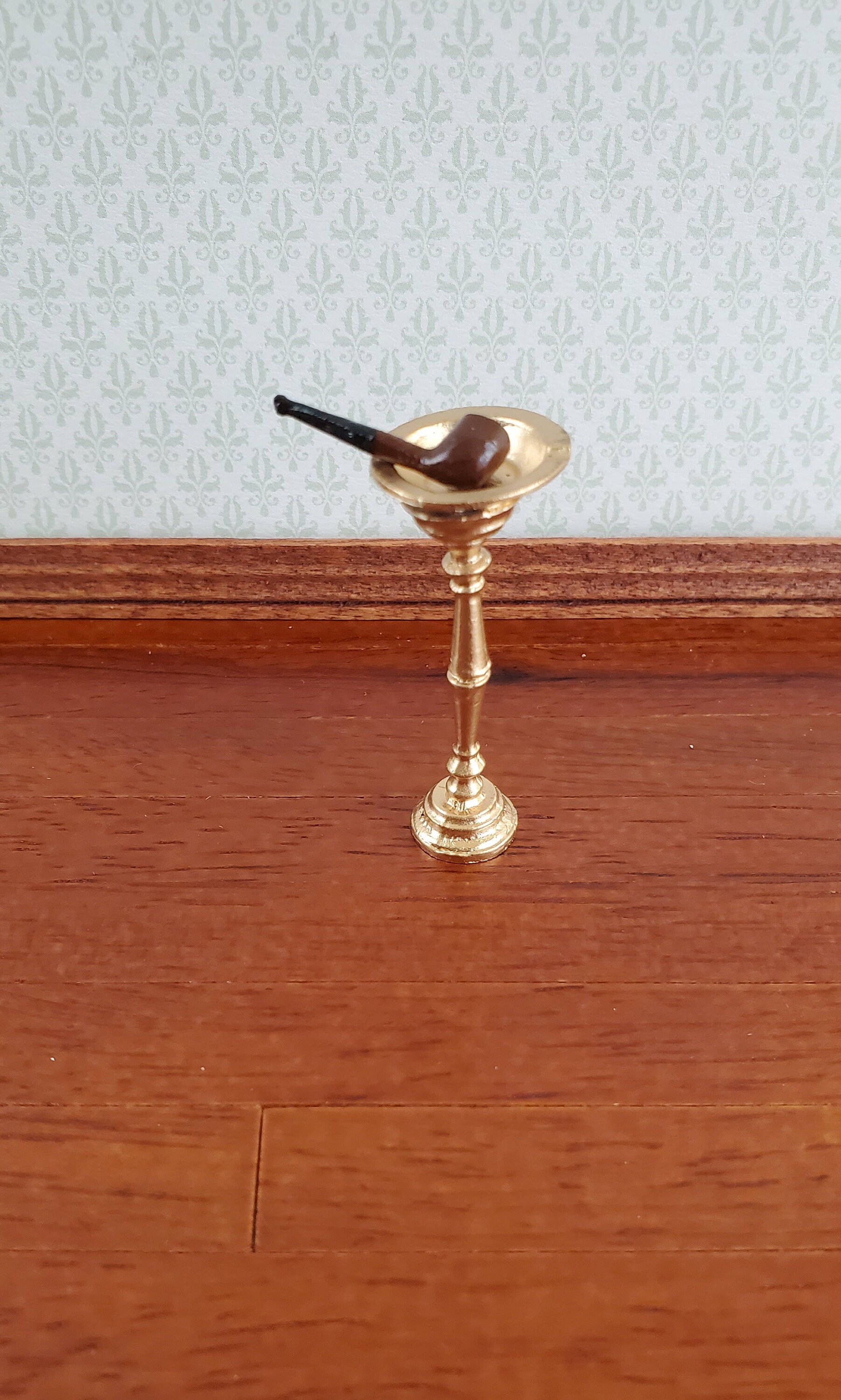 Dollhouse Miniature Smoking Pipe Classic Style Painted Metal - Etsy