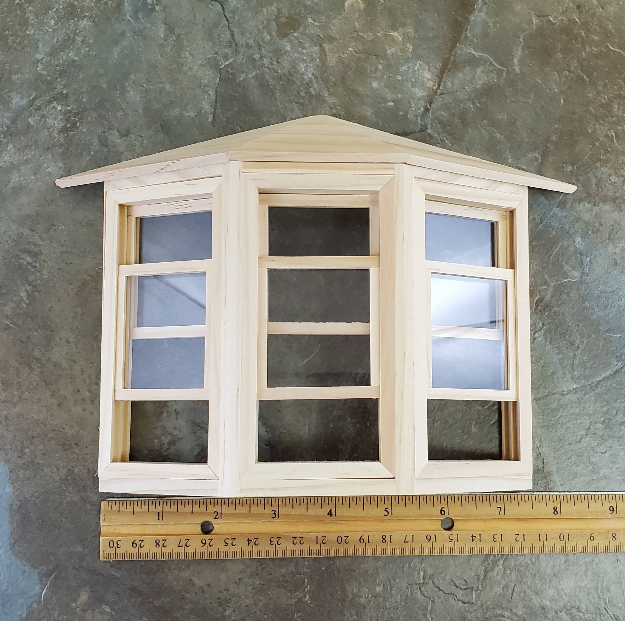 Dollhouse Miniature 3 Bay Window Working Large 1:12 Scale - Etsy