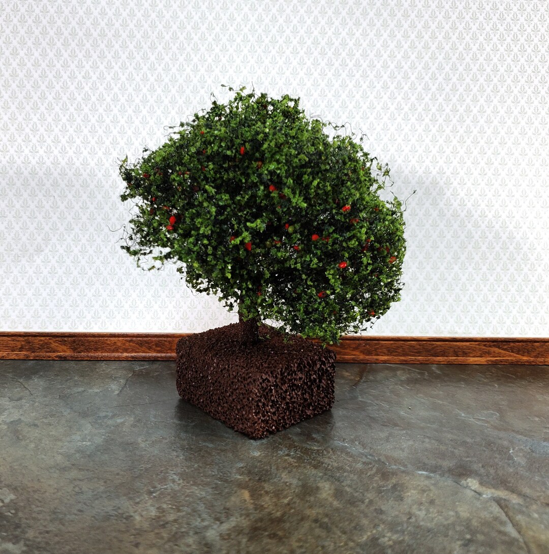 Miniature Tree or Shrub Bush Large or Apple Tree Model Railroad Train ...