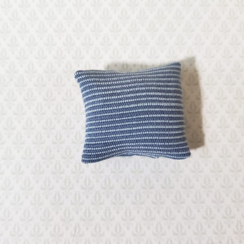 Blue Dollhouse Pillows - Etsy