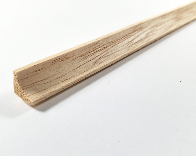 Miniature Cove Molding Trim Wood Strip 5/16" X 18" Long Scale Model ...